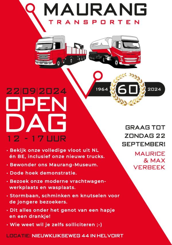 Open dag Maurang - Nieuws en berichten uit Haaren op Haaren.nu